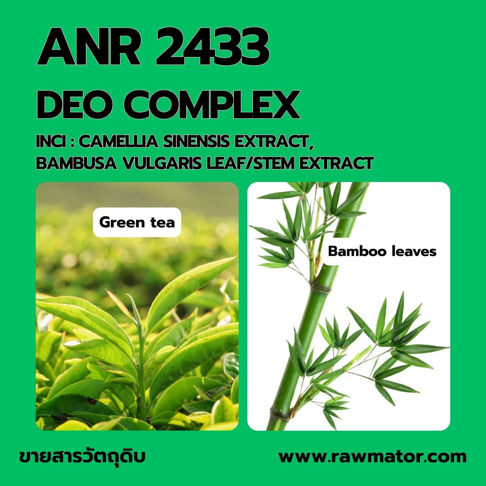 ANR 2433 : DEO COMPLEX - Rawmator สารวัตถุดิบ